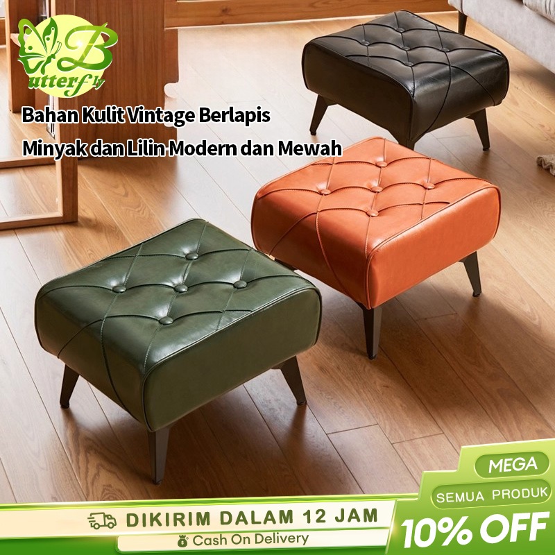 Jual Bangku Kulit ganti Sepatu /Ruang Tamu Rumah Indah Mewah Ringan ...