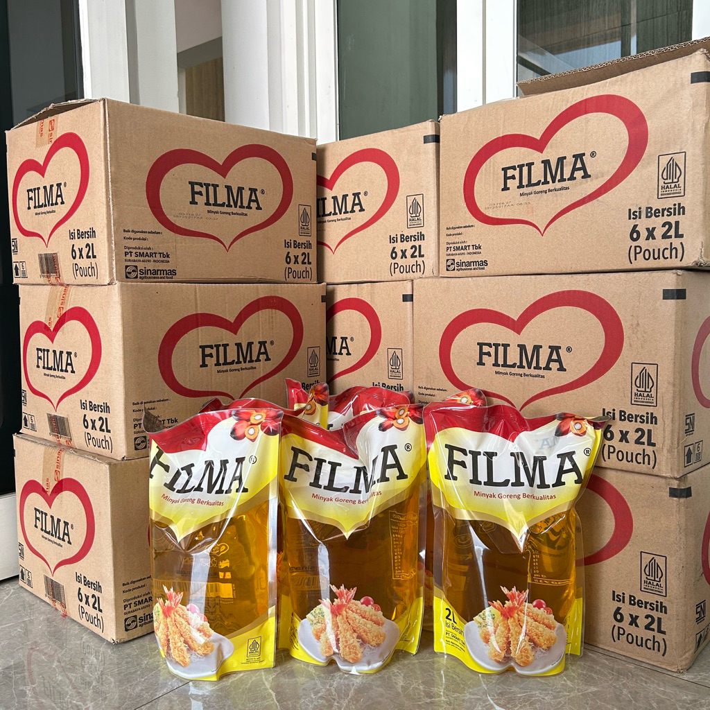 Jual MINYAK GORENG FILMA 6x2LT (1 KTN / DUS) | Shopee Indonesia