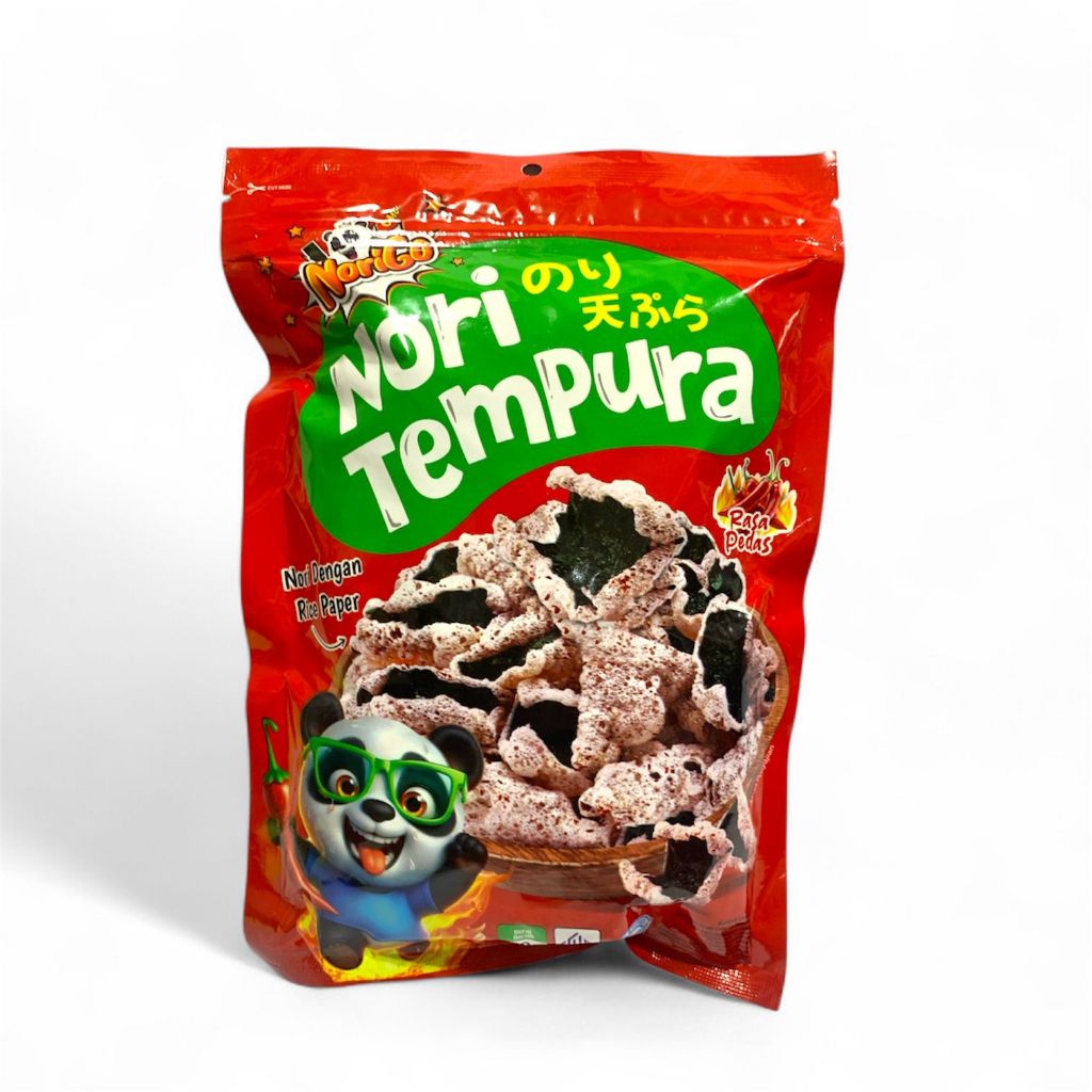 Jual NORI TEMPURA HALAL NORIGO NORI TEMPURA 50 GR SNACK NORI SNACK ...