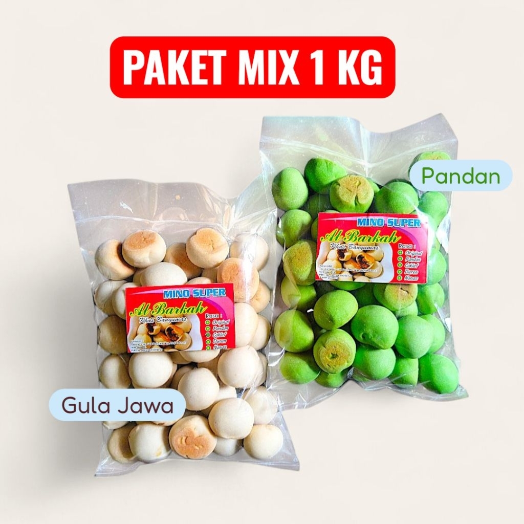 Jual Kue Nopia MINO POTONG Gula Merah 1 KG - Nopia Potong khas Banyumas ...