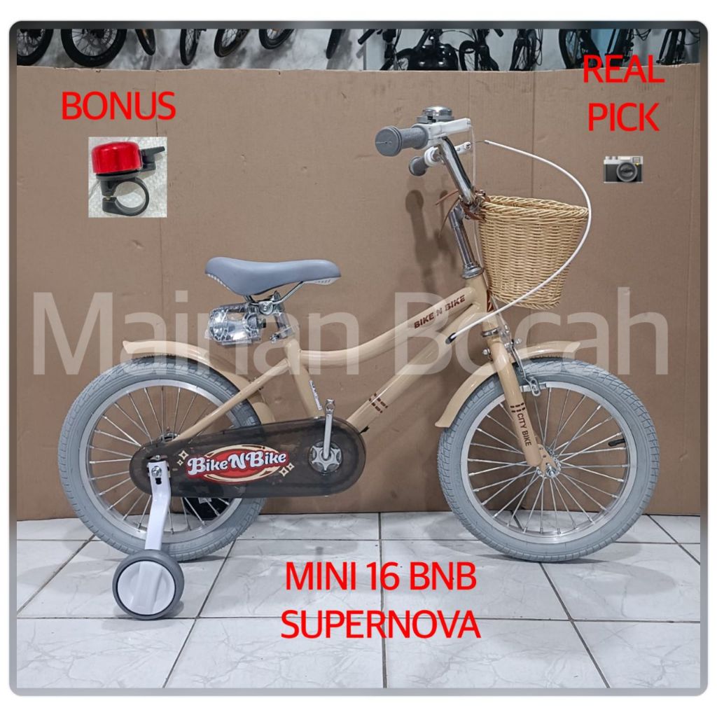 Jual TERMURAH SEPEDA ANAK MINI 16 INCH BNB SUPERNOVA MINI 16 BNB ...