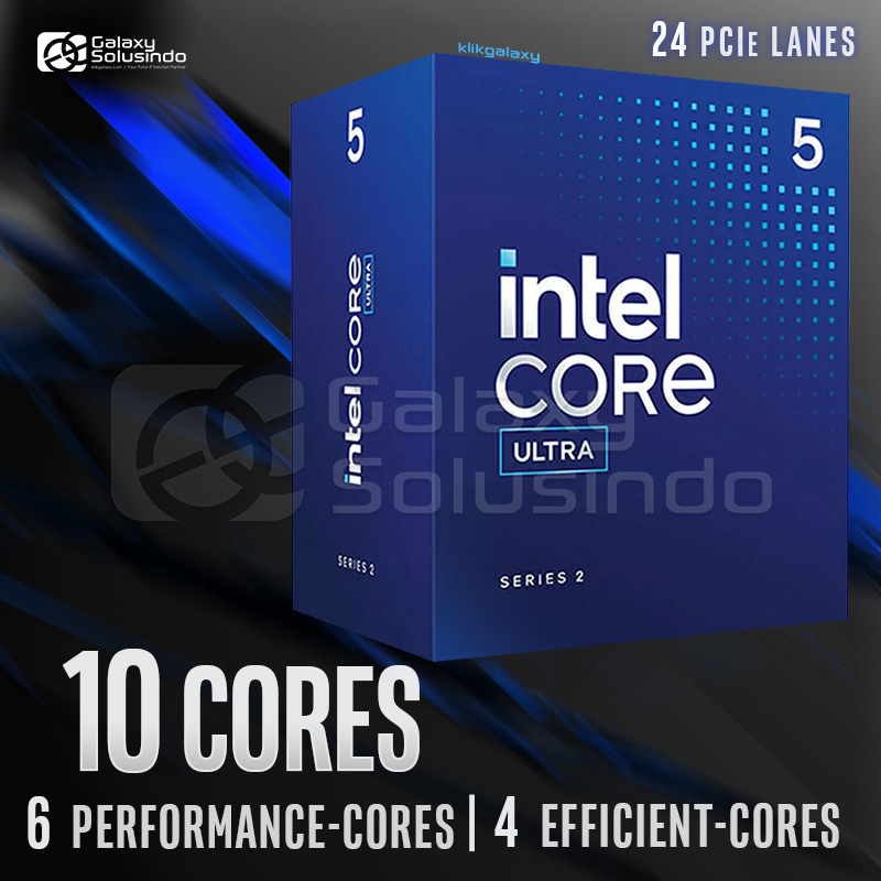 Jual Intel Core Ultra 5-225 Arrow Lake 10 Core 10 Thread 4.9 GHz 15Th ...