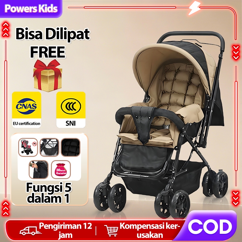 Jual [Garansi 30 Tahun] Stroller Baby Lipat Ringan Travelling Troli ...