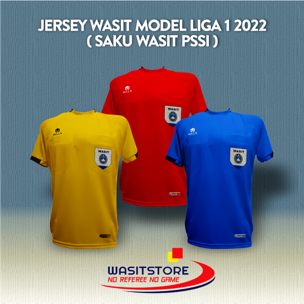 Jual BAJU TUGAS WASIT MLLS LIGA 1 BRI 2022 ( SAKU WASIT PSSI ) | Shopee ...