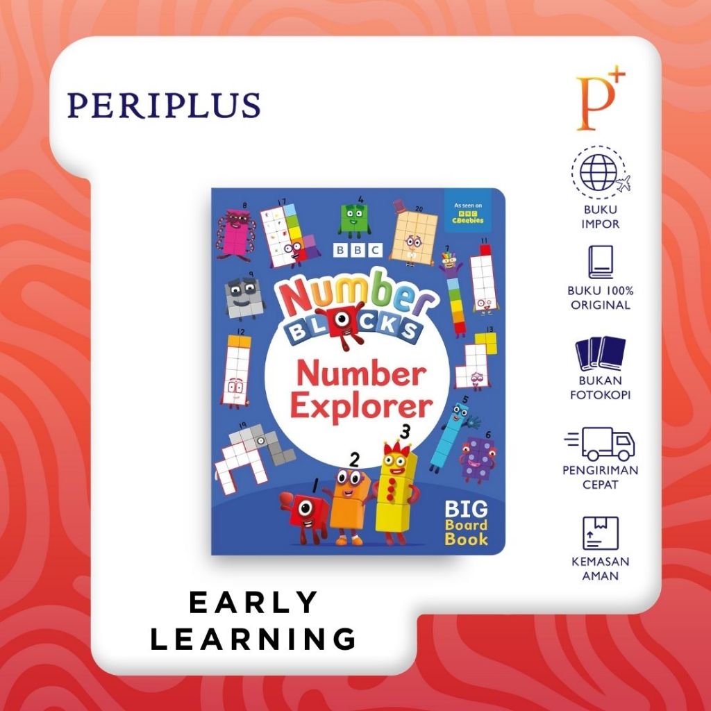 Jual Numberblocks Number Explorer: A Big Board Book - 9781802632545 ...