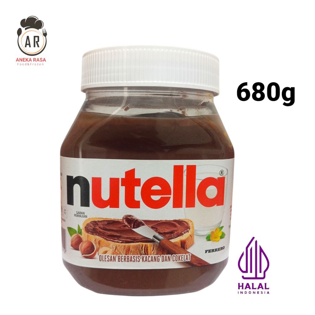 Jual Nutella 680 Gr Slai Olesan Coklat Original Terjamin | Shopee Indonesia