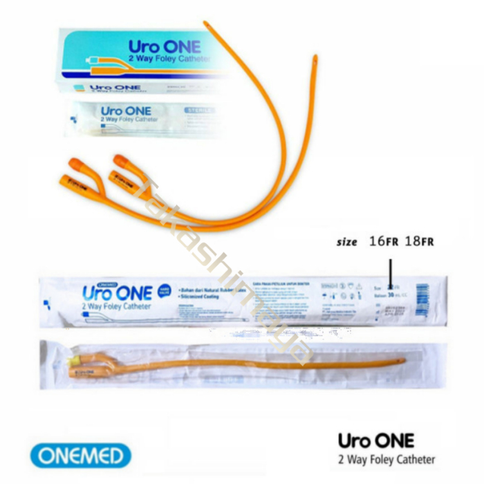 Jual Foley Catheter 2 Way Uro One Steriel / Selang Kateter Onemed ...