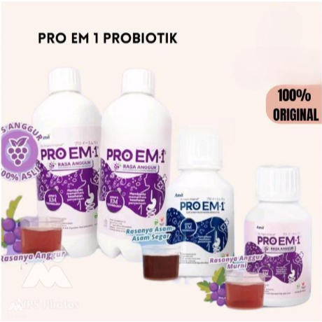Jual Pro EM1 90ml | 473ml | Suplemen Probiotik | Anak Dewasa Lansia ...