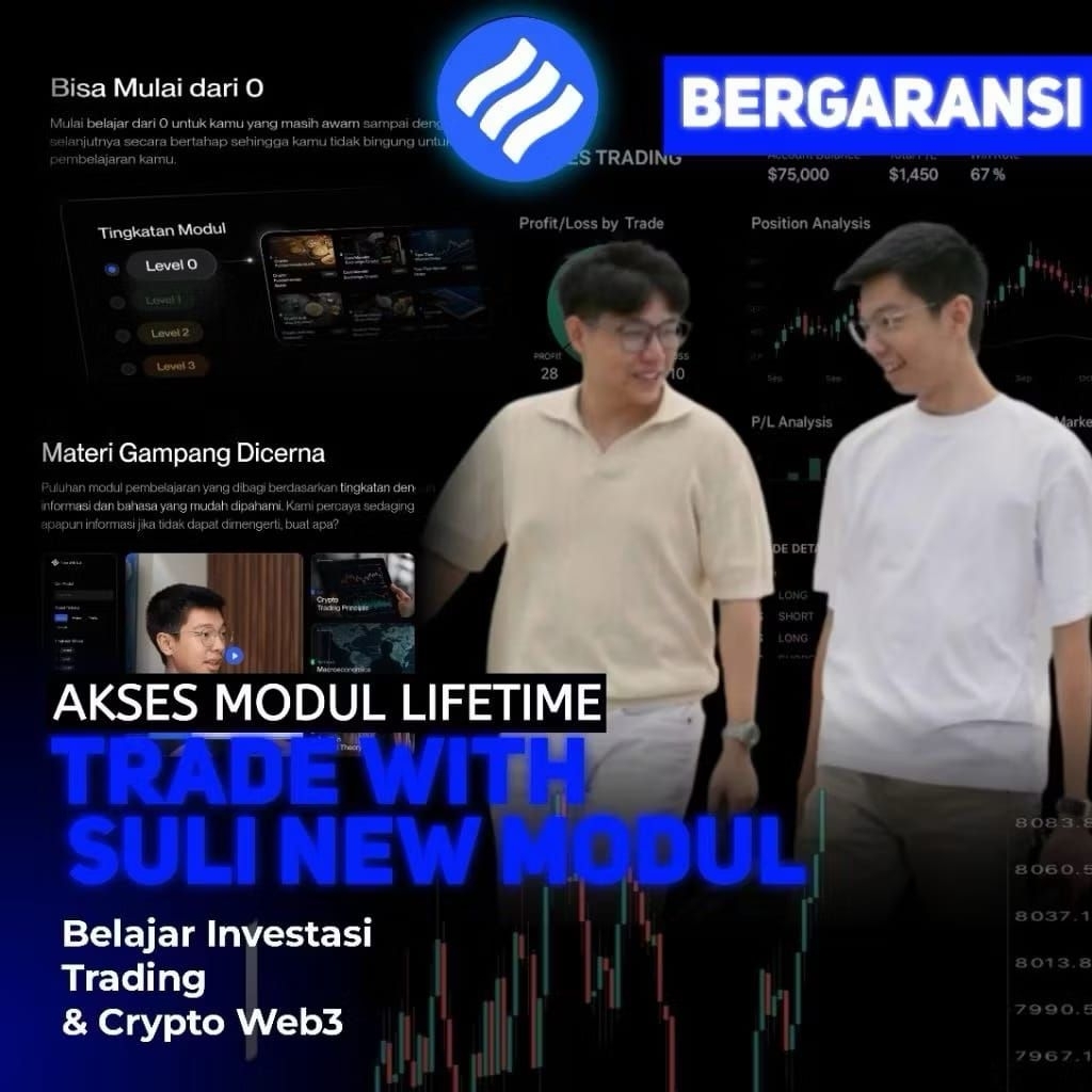 Jual FULL MATERI TERBARU Trade With Suli New Modul Akses Lifetime | Belajar Investasi crypto dan ...