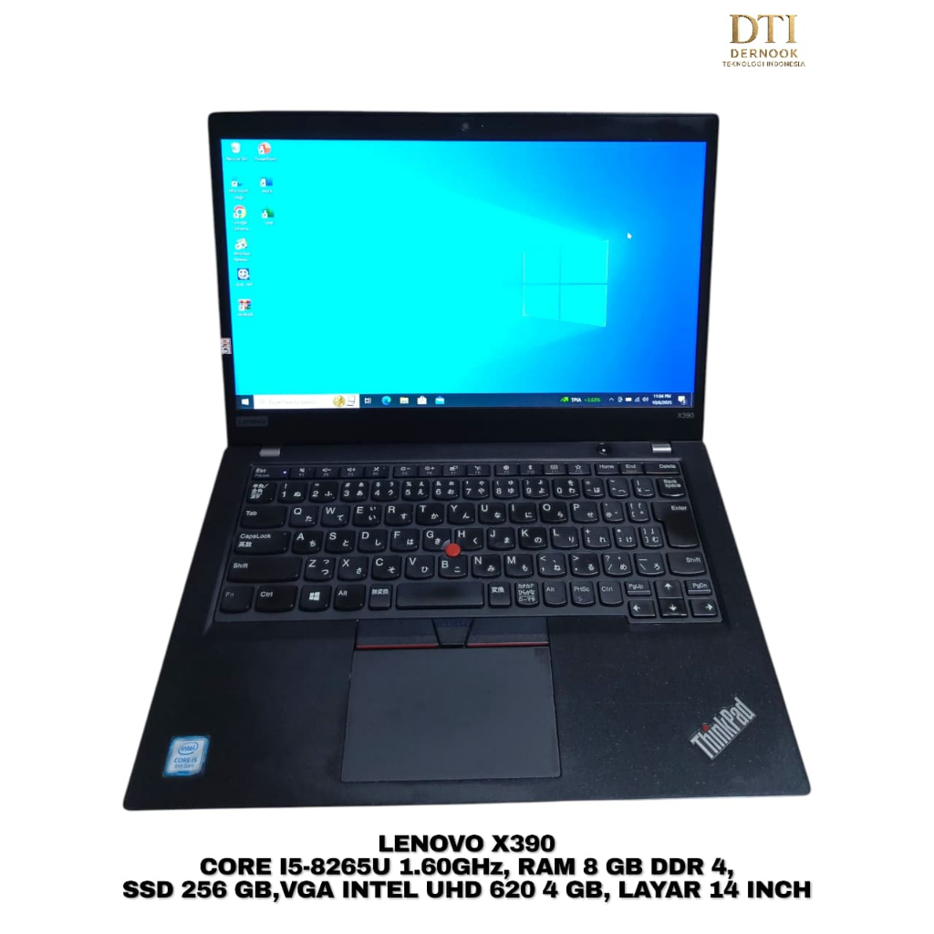Jual Laptop Lenovo X390 i5 Gen 8–8265U / RAM 8GB / SSD 256GB/VGA INTEL ...