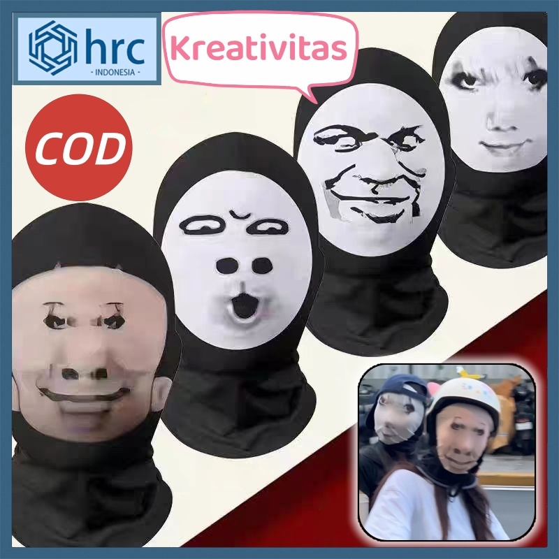 Jual Topeng Ugly Face Lucu Prank Masker 3D Full Print Terbaru Wajah ...