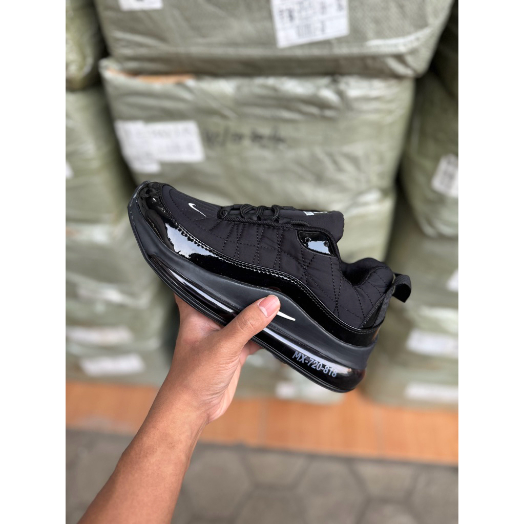 Jual Sepatu A1R M4X 729 818 All Black White | Shopee Indonesia