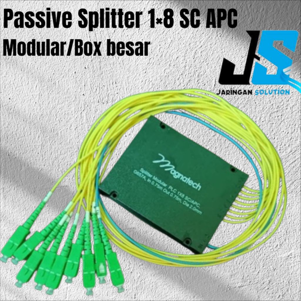 Jual Passive Splitter 1×8 SC APC modular | Shopee Indonesia