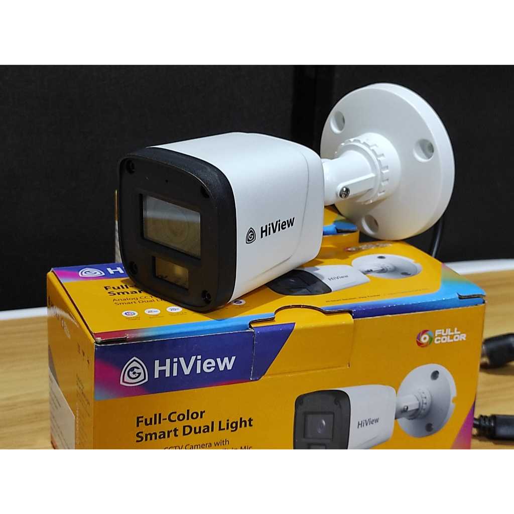 Jual Kamera CCTV OUTDOOR HIVIEW COLORVU AUDIO 2MP HIK-B1240CMP-IL-A ...