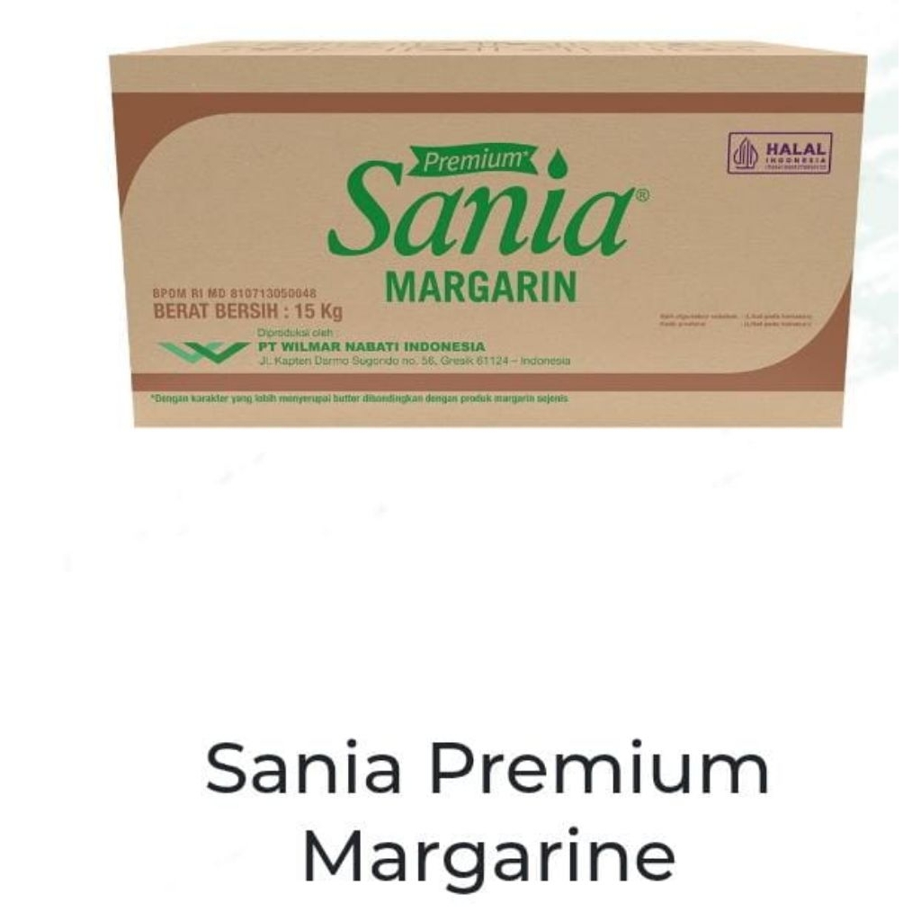 Jual Sania margarine premium 15 kg | Shopee Indonesia