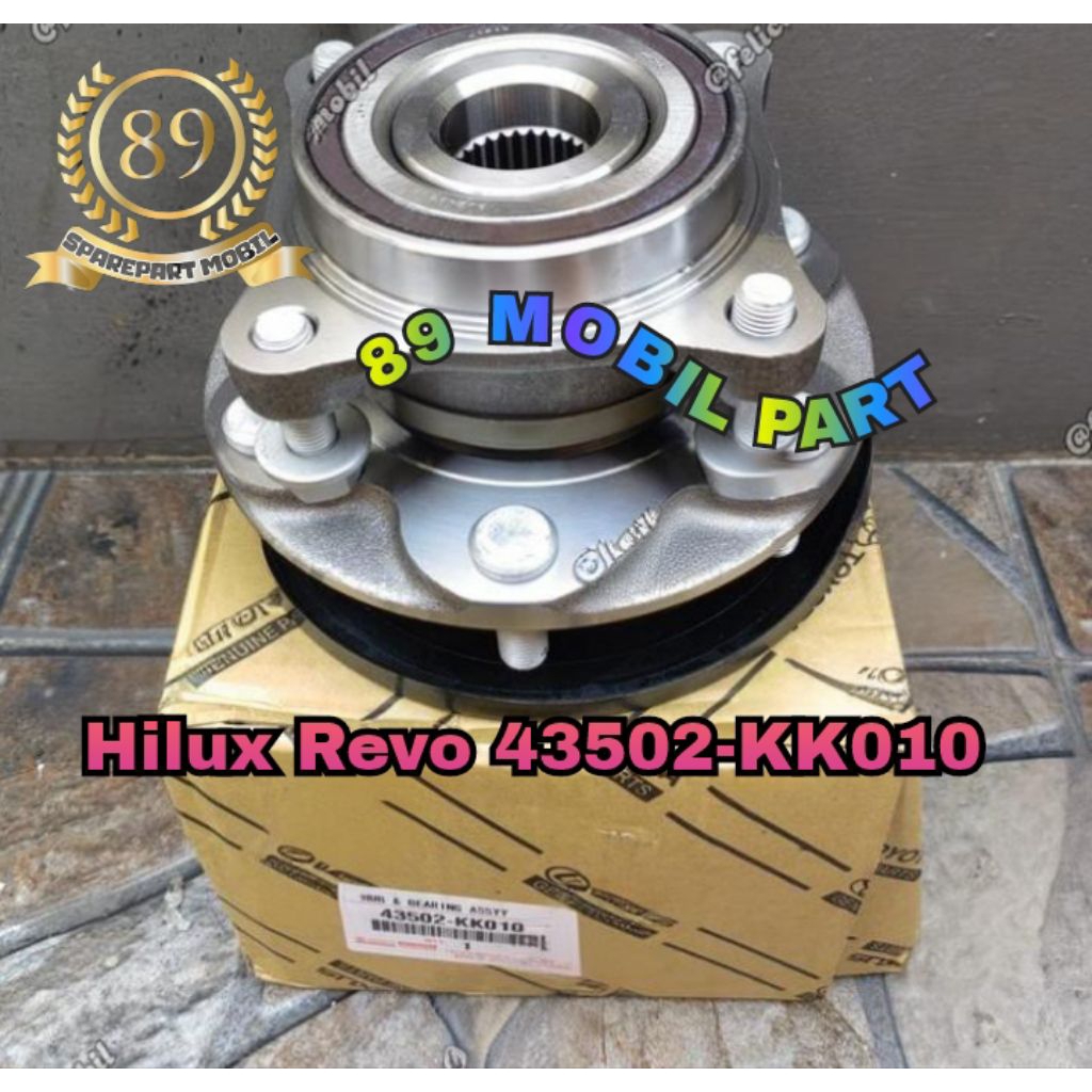 Jual WHEEL HUB FRONT / NAP RODA DEPAN / BEARING RODA DEPAN TOYOTA HILUX ...