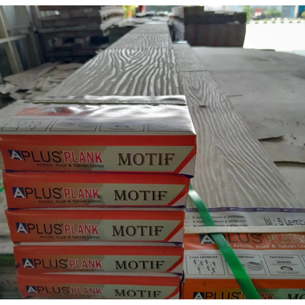 Jual Lisplang grc motif serat jati 8mm x 3 meter | Shopee Indonesia