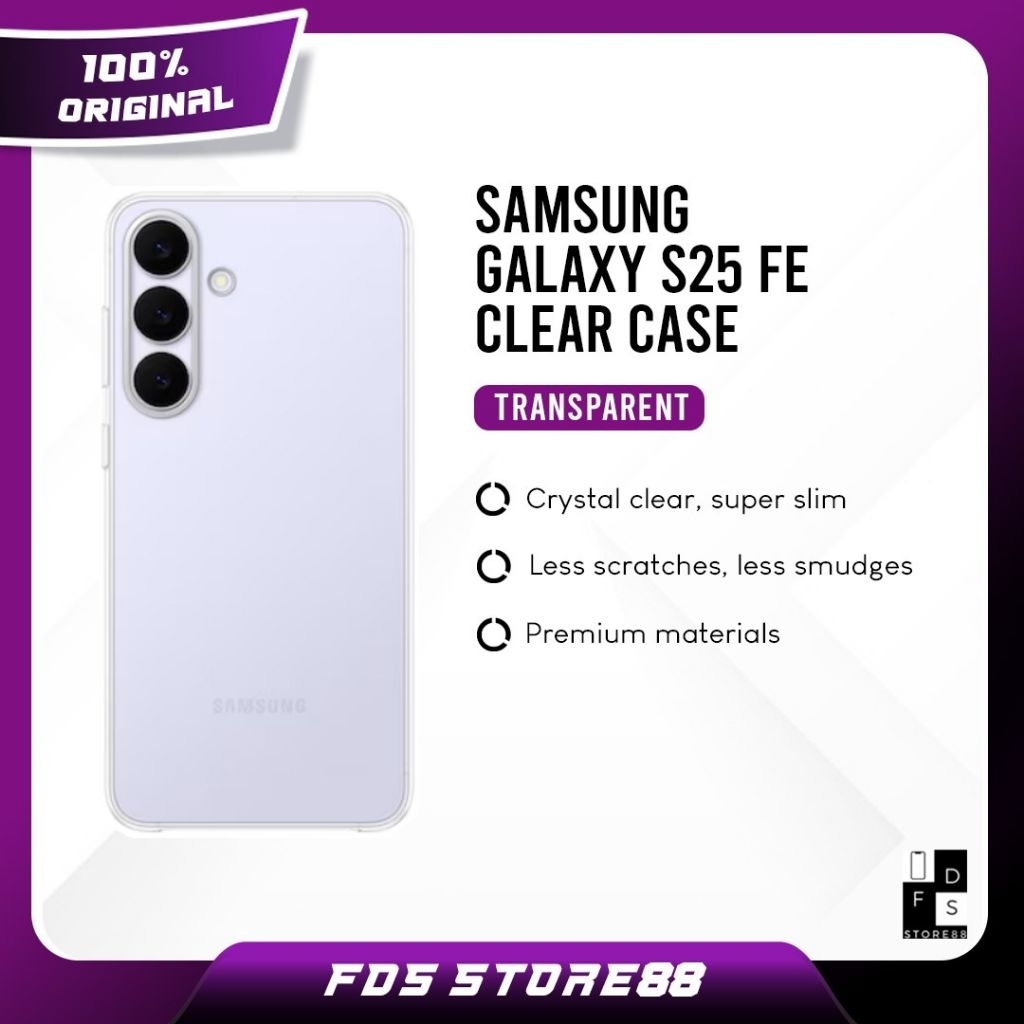 Jual Casing Samsung Galaxy S25 FE Clear Case Original | Shopee Indonesia