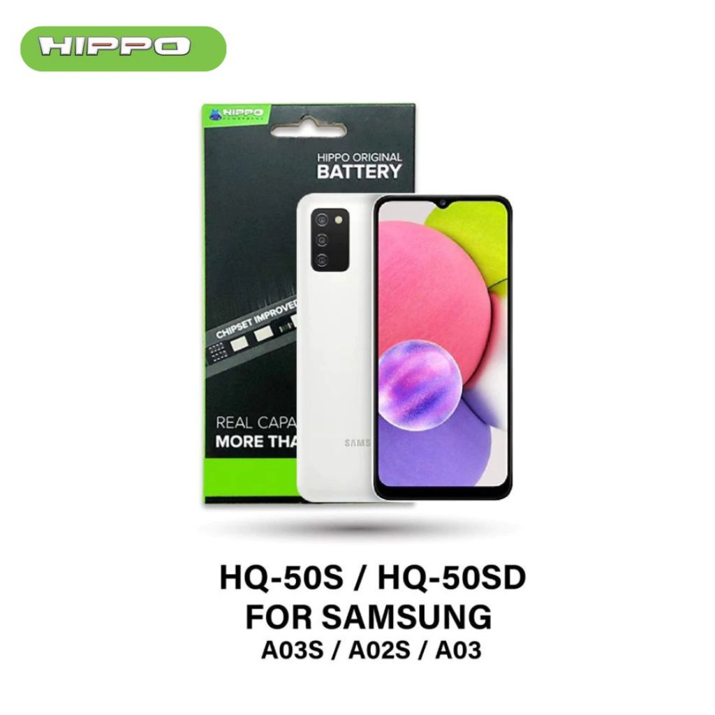 Jual Hippo Baterai Samsung HQ-50S / HQ-50SD A03S / A02S / A03 5500mAh ...