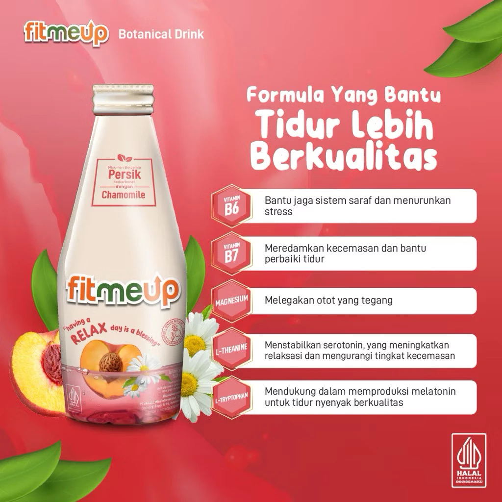 Jual Fit Me Up / Fitmeup Botanical Drink Relax / Atasi Insomnia ...