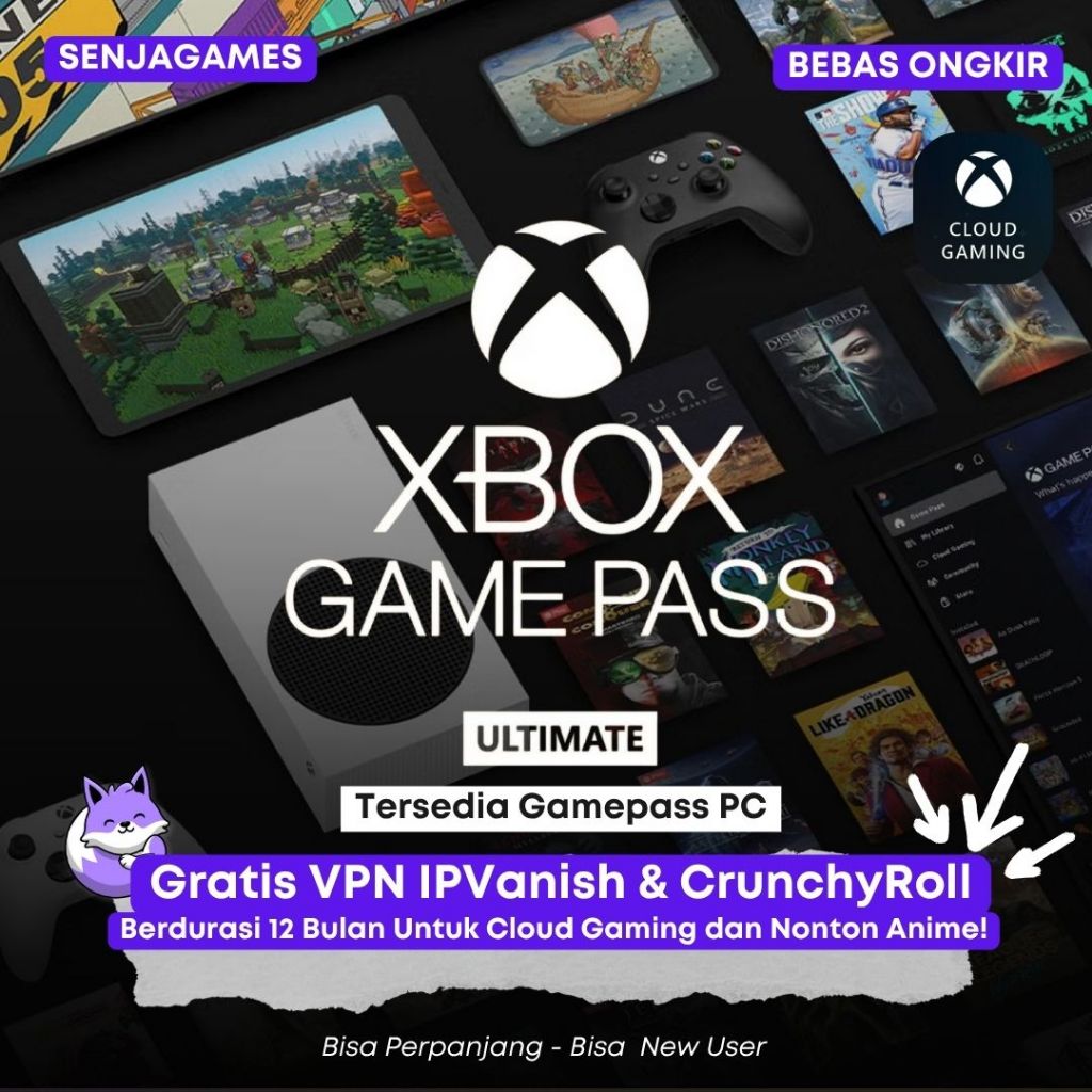 Jual Xbox Game Pass Terlengkap & Harga Terbaru Mei 2026 | Shopee Indonesia