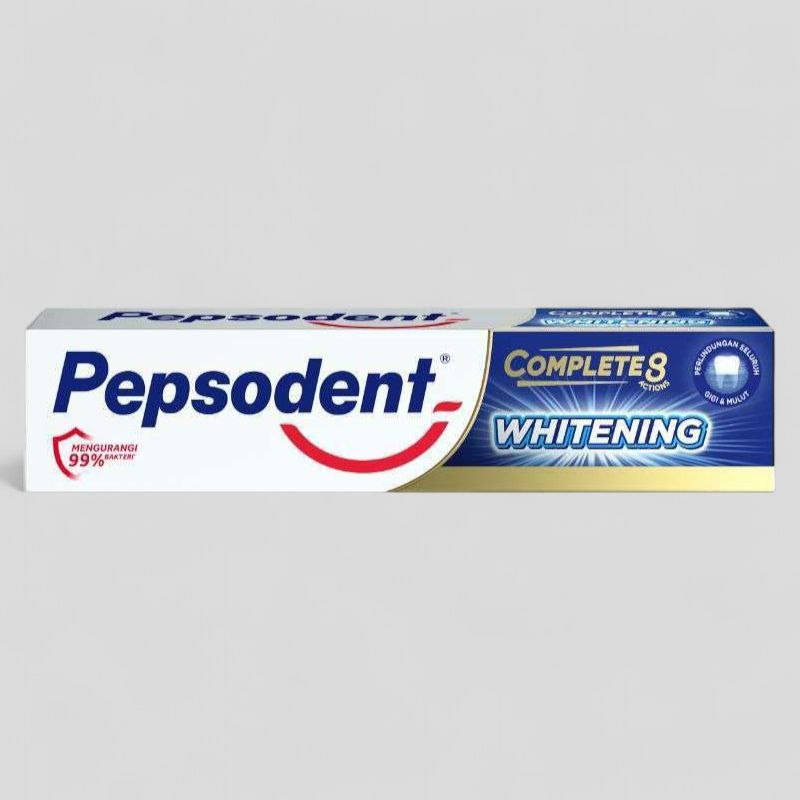 Jual Pepsodent Complete 8 Plus Whitening - 180g | Shopee Indonesia