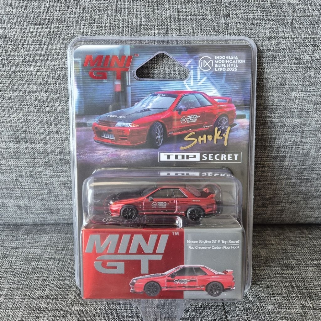 Jual Mini GT Nissan Skyline GTR R32 Top Secret IMX With Sign | Shopee ...
