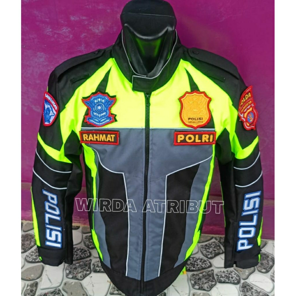 Jual Jaket Polisi Lalulintas Tebaru Trendy Dinas Aoutdoor Logo Bordir ...