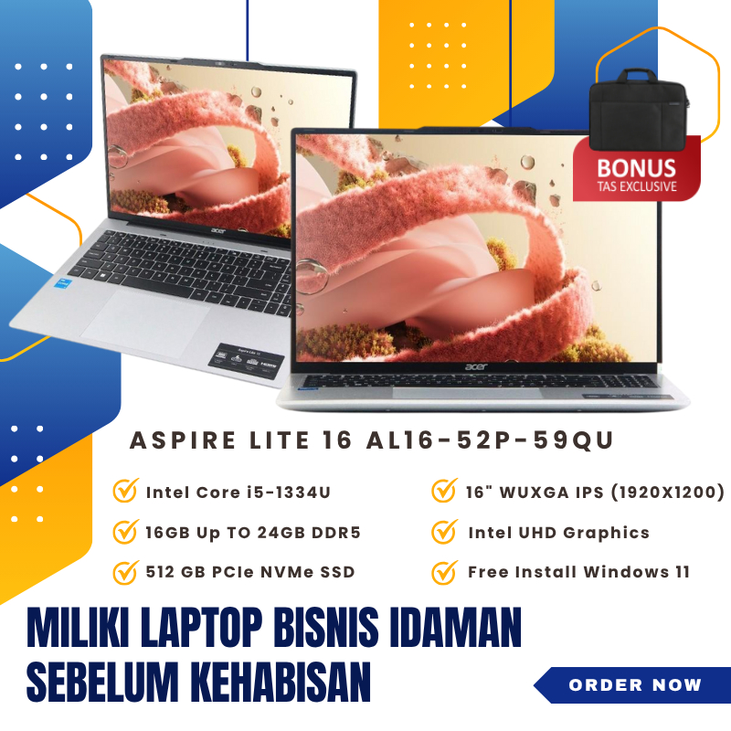 Jual Laptop Multitasking Cocok Untuk Bisnis Yang Handal - Core I5 Gen ...