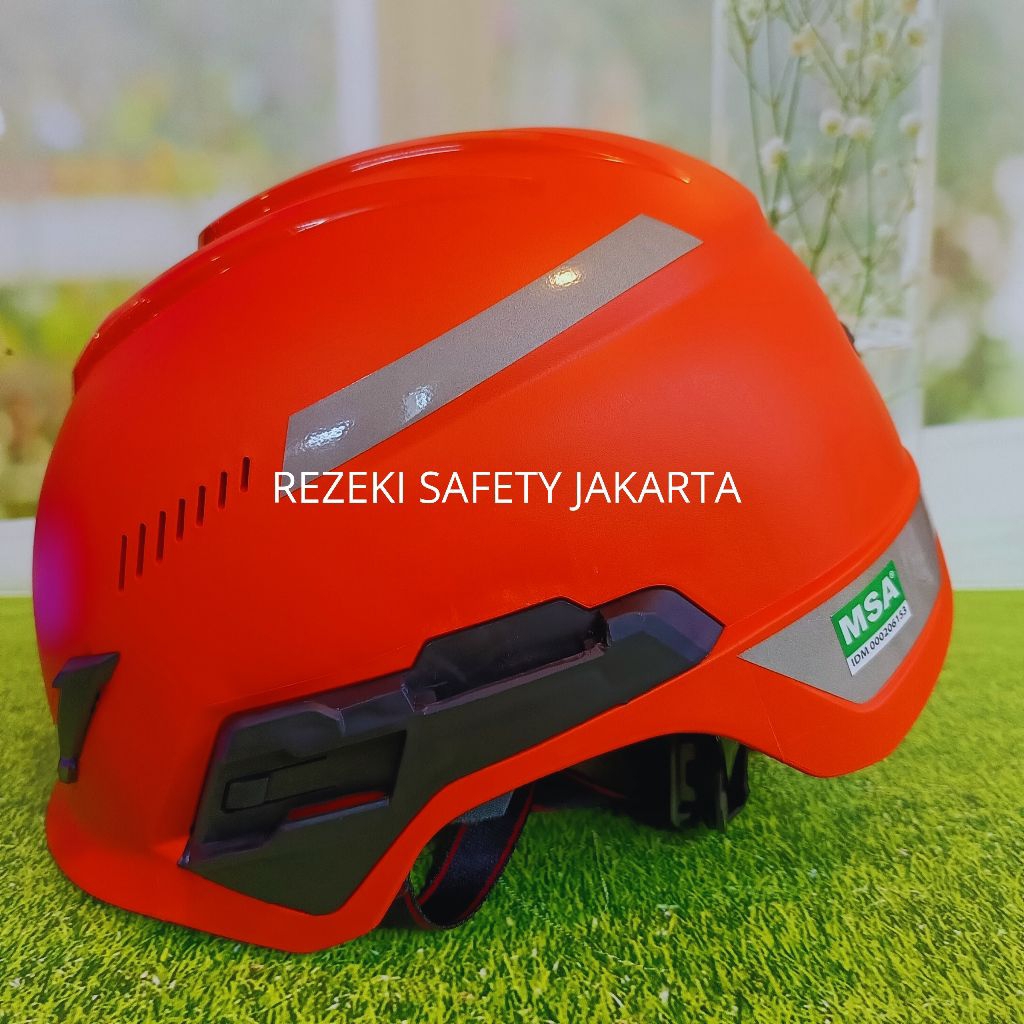 Jual Helm Climbing MSA / Safety Helmet Panjat Tebing Type H1 Warna ...