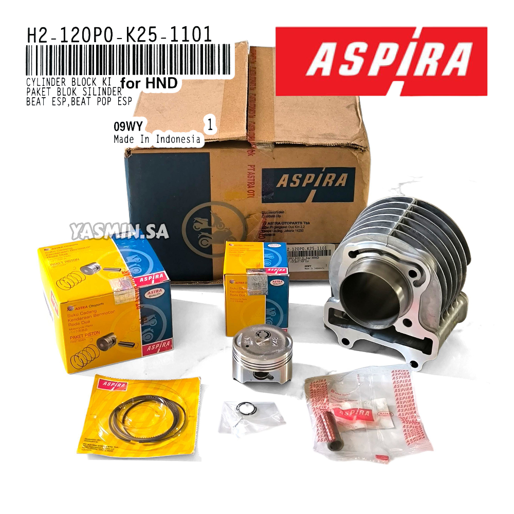 Jual Cylinder Block Honda Beat FI Pop Street Scoopy eSP Vario 110 FI ...