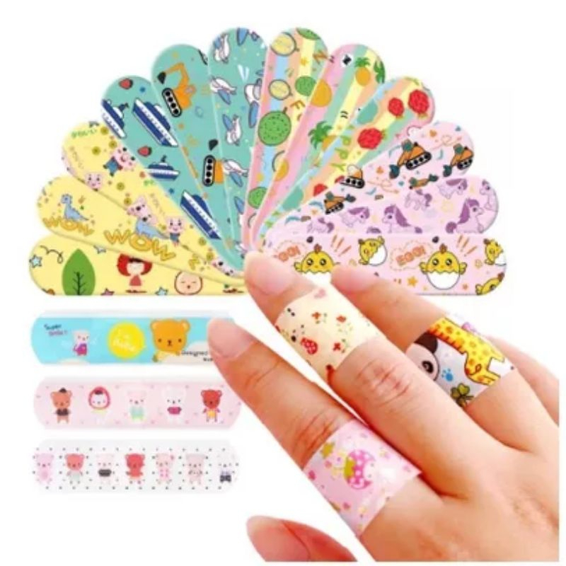 Jual isi 50 pcs - HANSAPLAST KARAKTER ANAK / TENSOPLAST / BAND AID ...