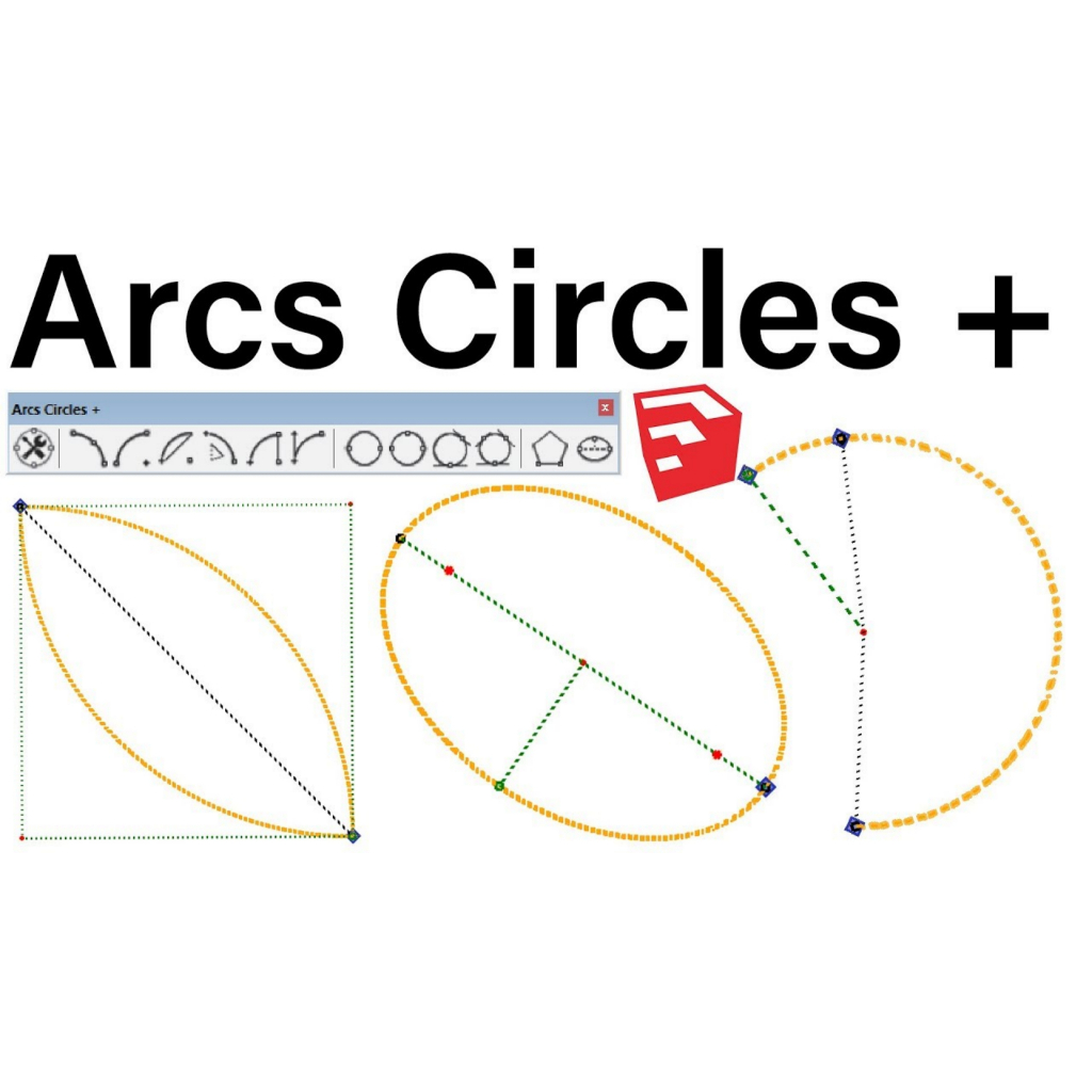 Jual Arcs Circle Plugin SketchUp Permanen Tanpa Batas | Shopee Indonesia