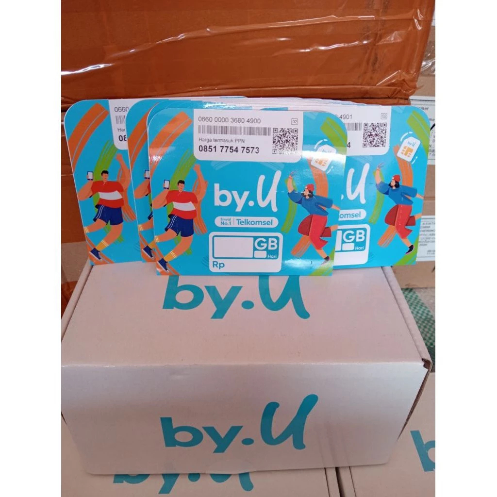 Jual Kartu Perdana Tri 0GB Dan Byu 0GB Masa Aktif Kuota 30hari | Shopee ...