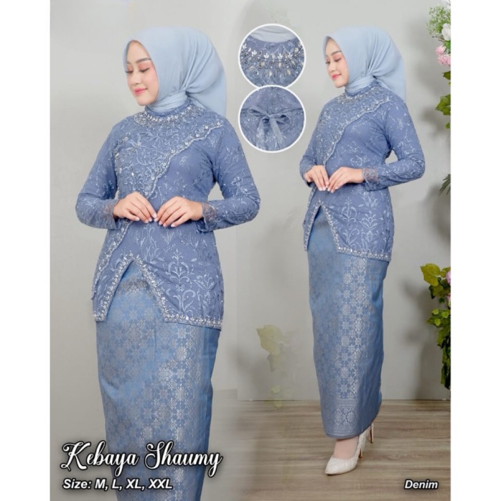 Jual Kebaya Wisuda Shaumy - Kebaya Wisuda Elegan - Kebaya Modern One ...