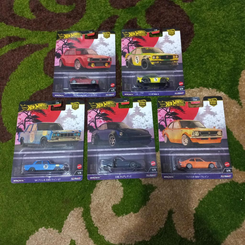 Jual Hot Wheels Premium 1 Set Japan Historic 4 JH4 prince nissan ...