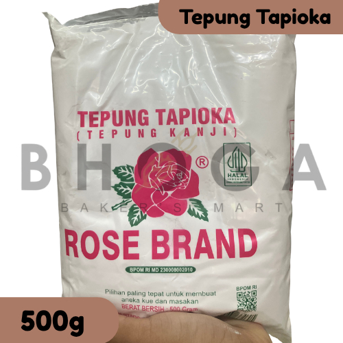 Jual Tepung Tapioka ROSE BRAND 500g | Shopee Indonesia