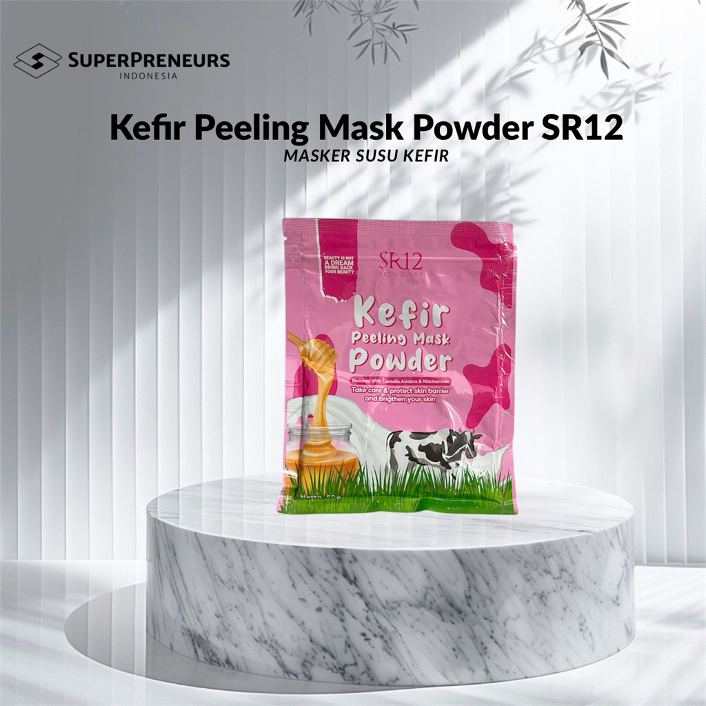 Jual Kefir Peeling Mask Powder SR12 SKkincare - Masker Wajah Kefir ...