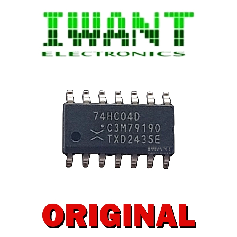 Jual 74HC04 IC 74HC04D SMD HC04 ORIGINAL | Shopee Indonesia
