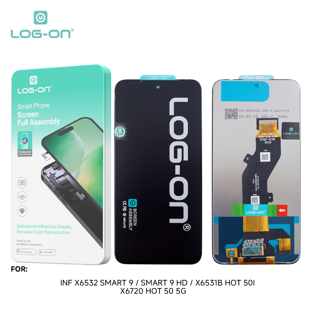 Jual LOG-ON LCD UNTUK TECNO SPARK GO 1 / SPARK 30C / ITEL A80 / P65 ...