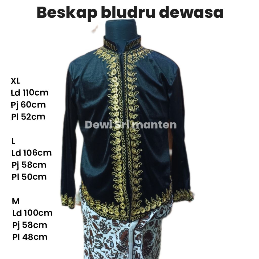 Jual Beskap/Kebaya Bludru dewasa Cornely | Shopee Indonesia