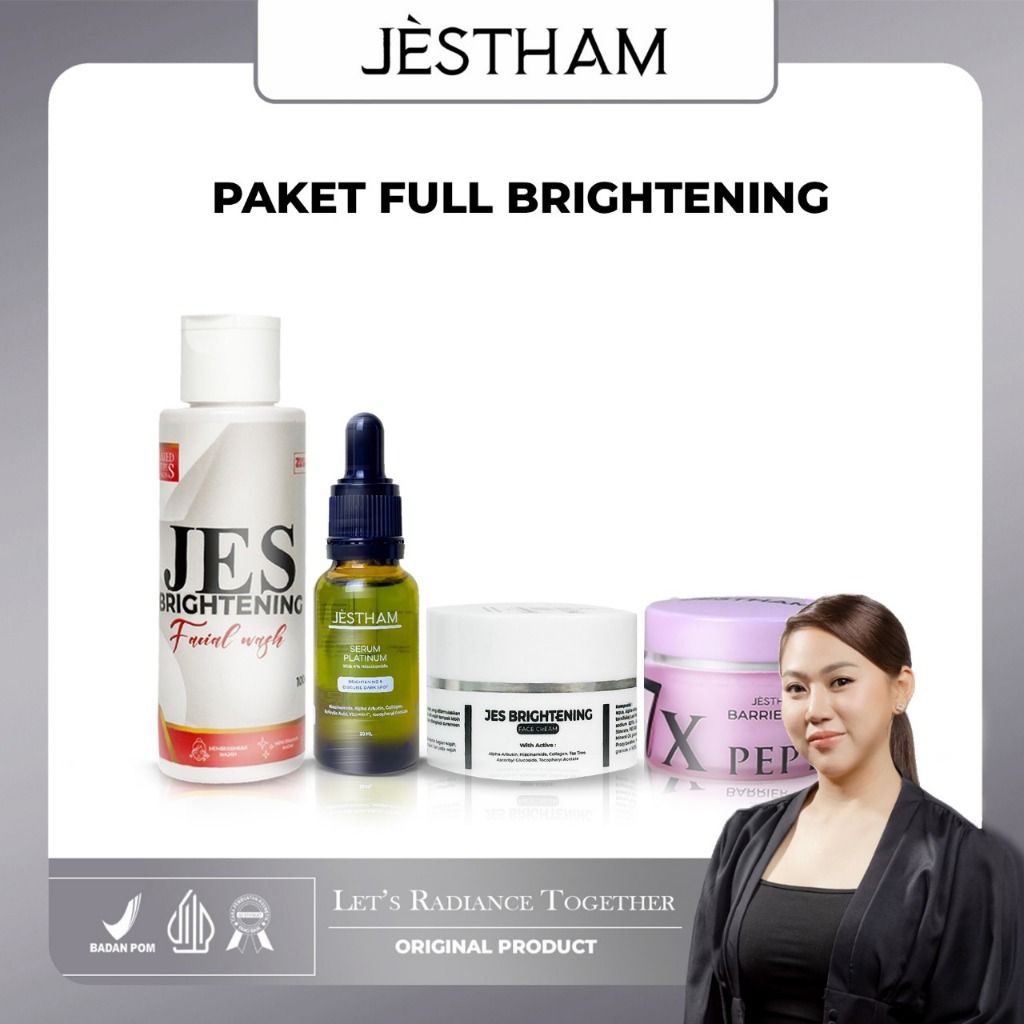 Jual Jestham Paket Full Brightening Glowshine | Shopee Indonesia