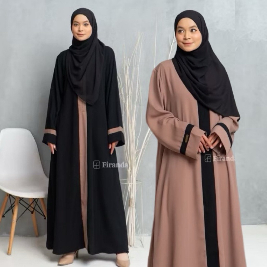Jual Abaya hitam gamis polos turkey arab bahan jetblack saudi baju syar ...