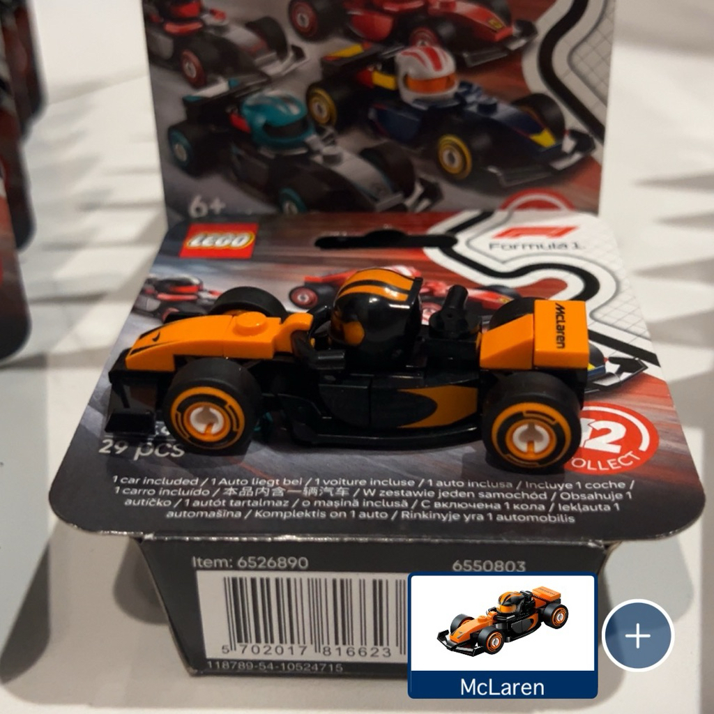 Jual Lego minifigure F1 71049 Mclaren Formula 1 (Brand New Sealed ...