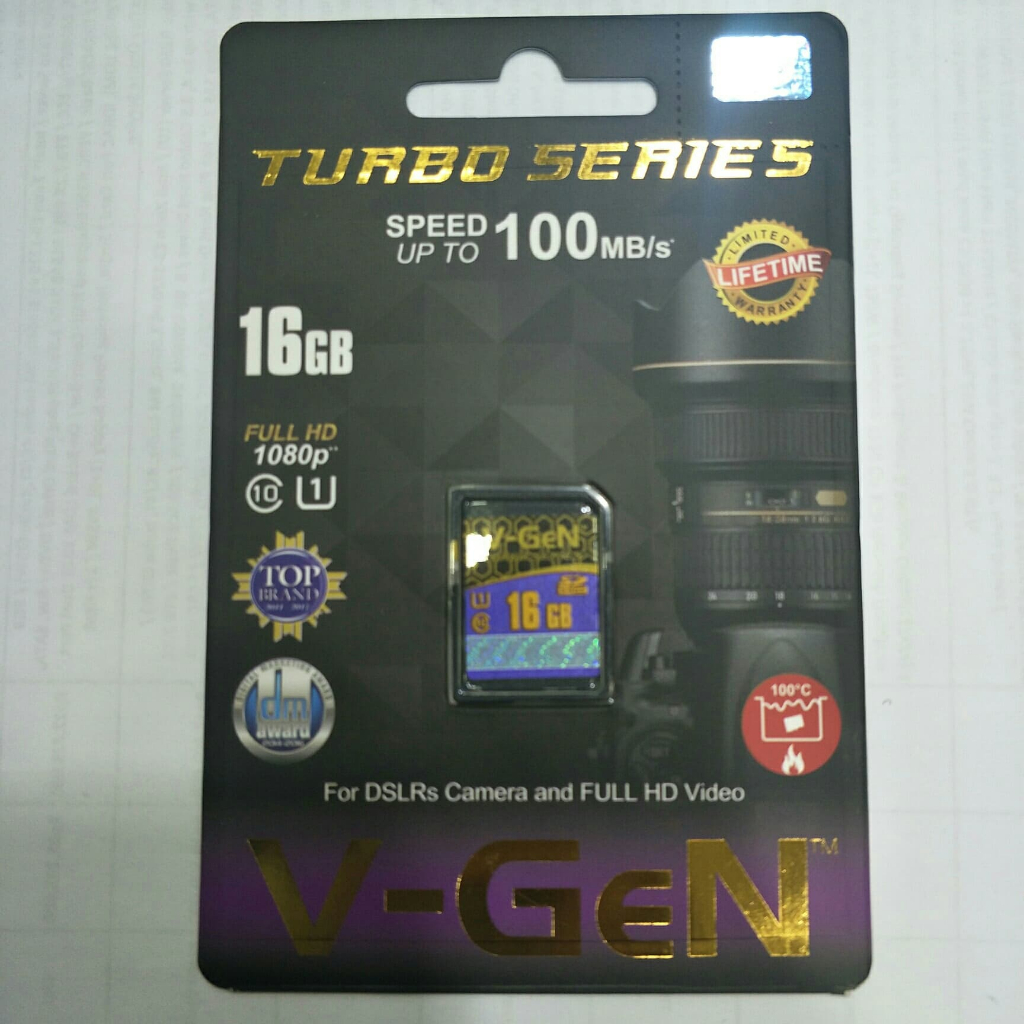 Jual V-gen Micro SD Vgen 16GB/32GB/64GB Class 10 TURBO SERIES + Adaptor ...