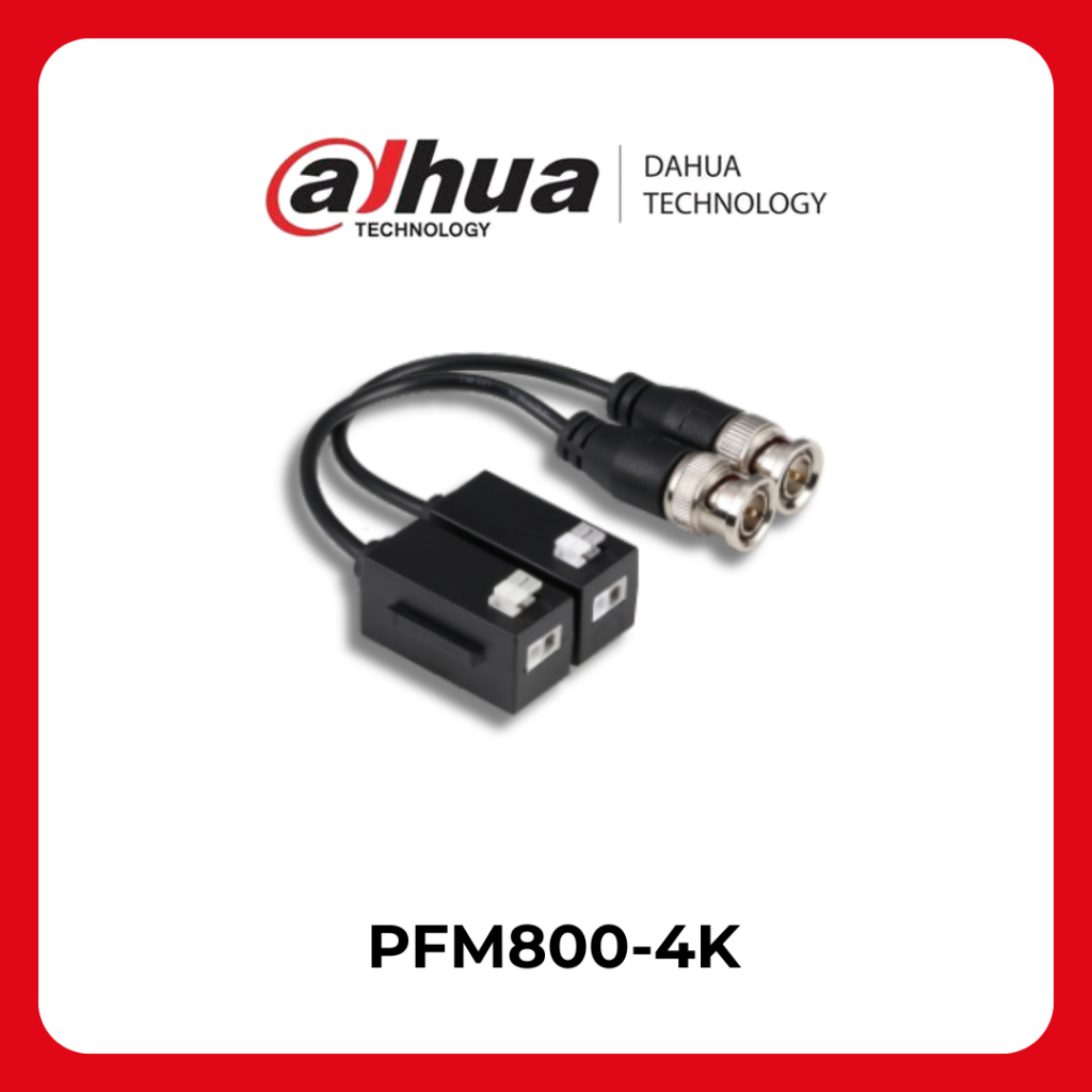 Jual DAHUA VIDEO BALUN 4MP PFM800-4K – Transceiver Pasif 4K untuk Kabel ...