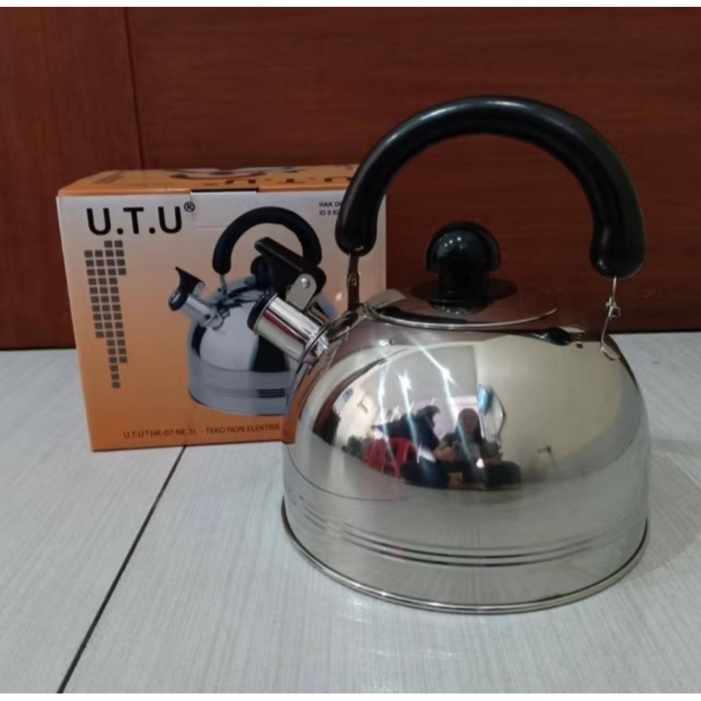 Jual SJ. TEKO BIASA SIUL 3 LITER MERK U.T.U | Shopee Indonesia