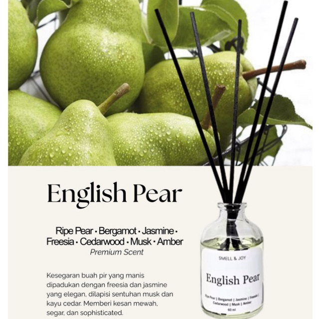 Jual SMELL & JOY - English Pear & Fressia by Jo Malone Aroma Reed ...