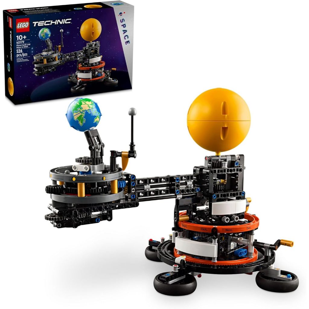 Jual LEGO Technic Planet Earth and Moon in Orbit Building Set, Outer ...