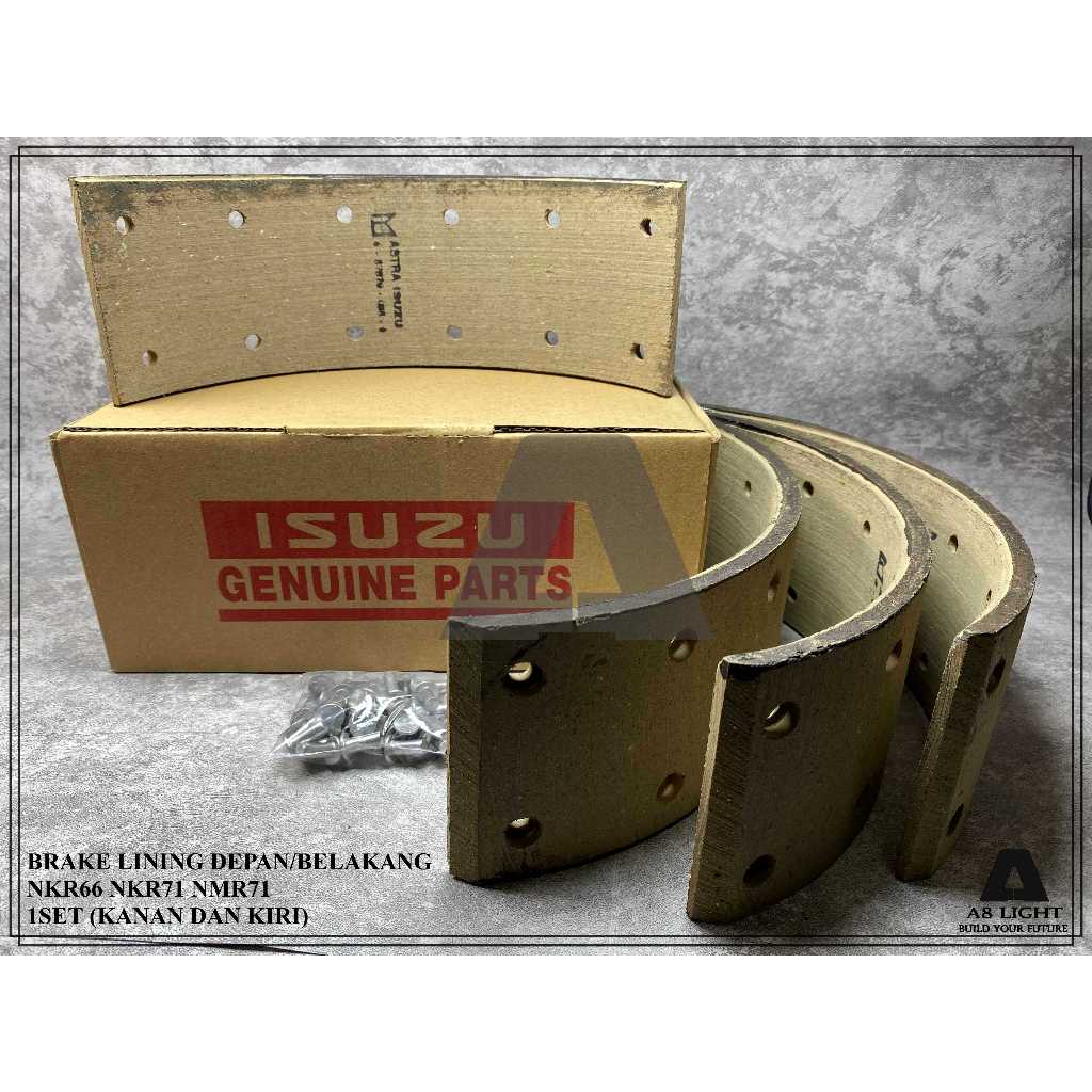 Jual Brake Lining Nkr66 Nkr71 Nmr71 - Daun Kampas Rem Nkr66 Nkr71 Nmr71 ...